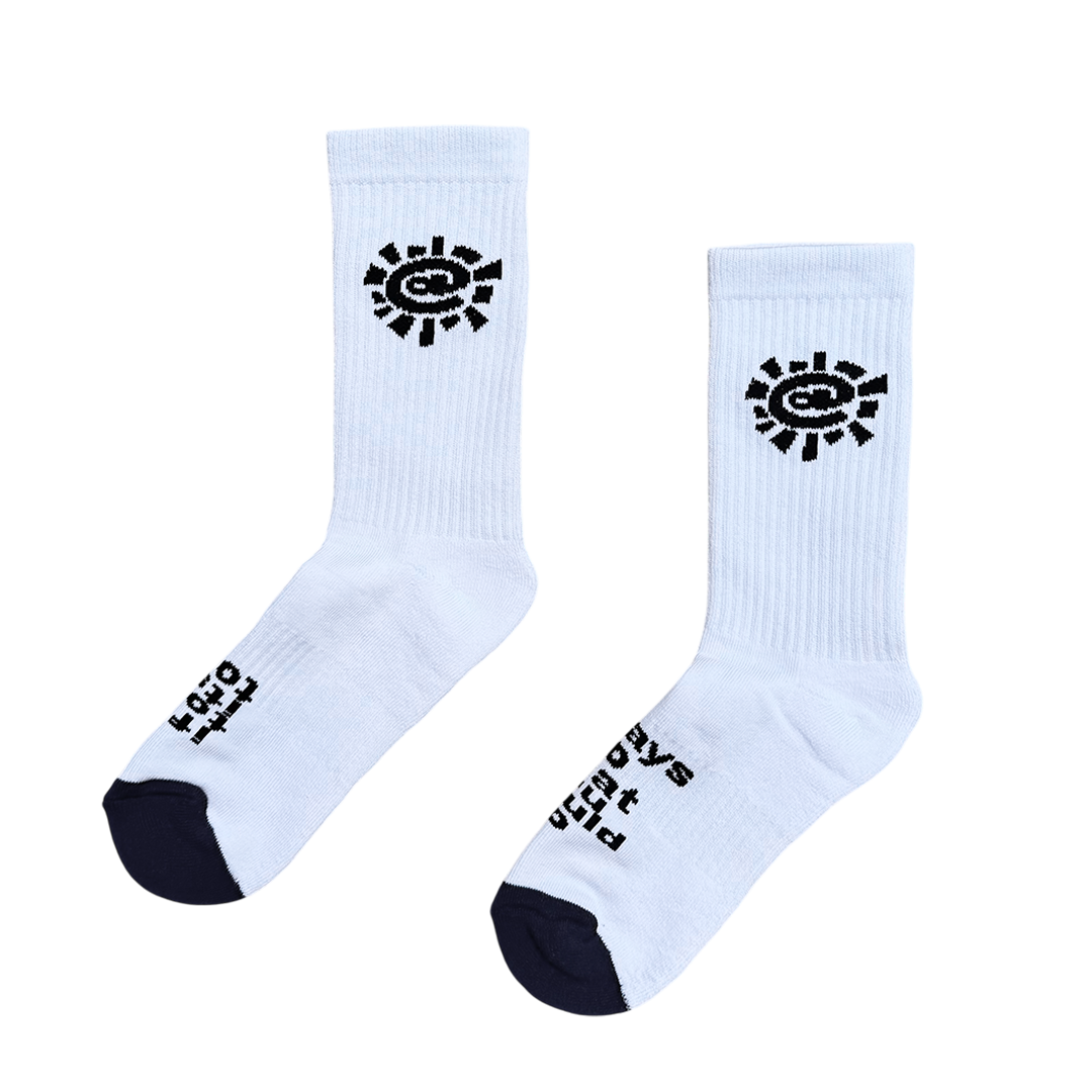 @sun sock - white – always do what you should do