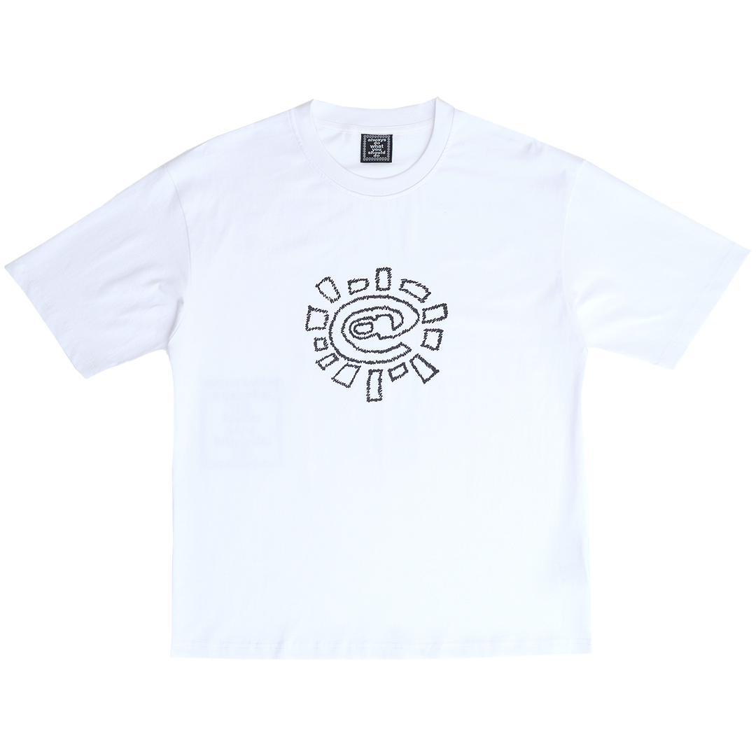 sketchy @sun tshirt - white – always do what you should do