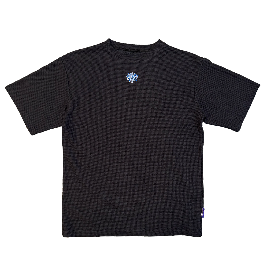 waffle small @sun tshirt - black – always do what you should do
