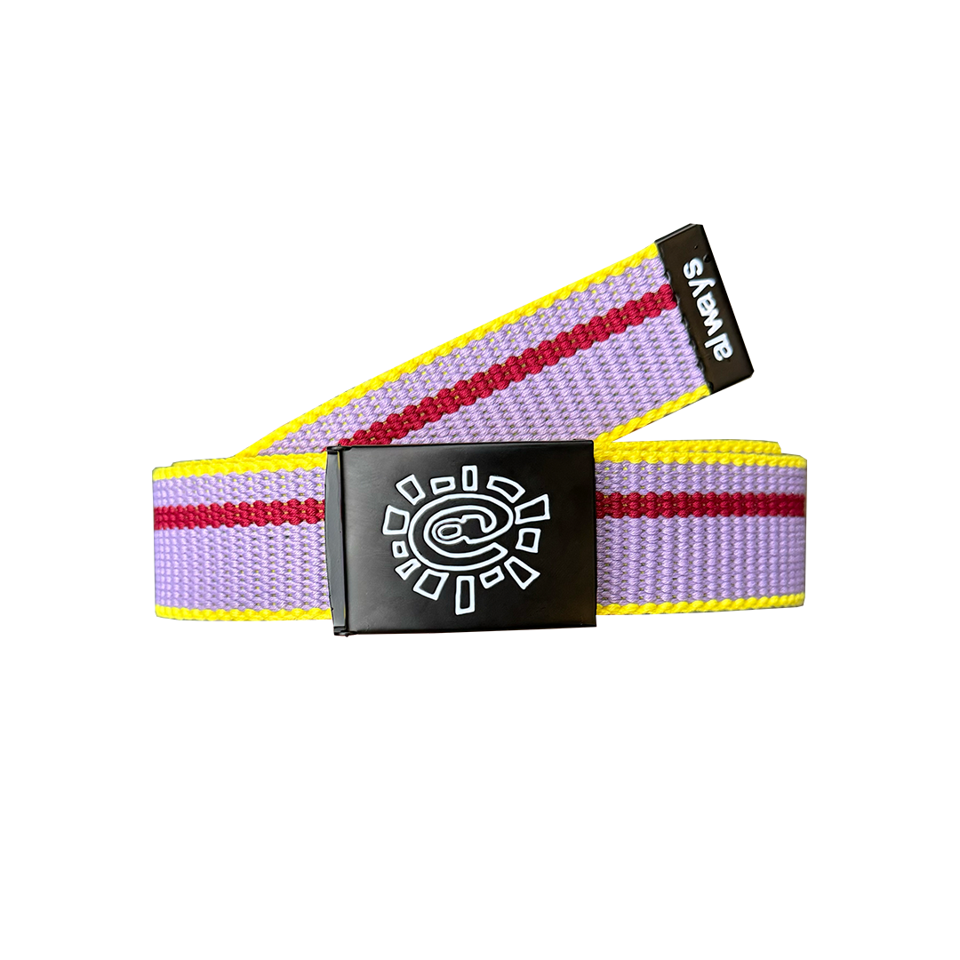 drippy @sun canvas belt – always do what you should do